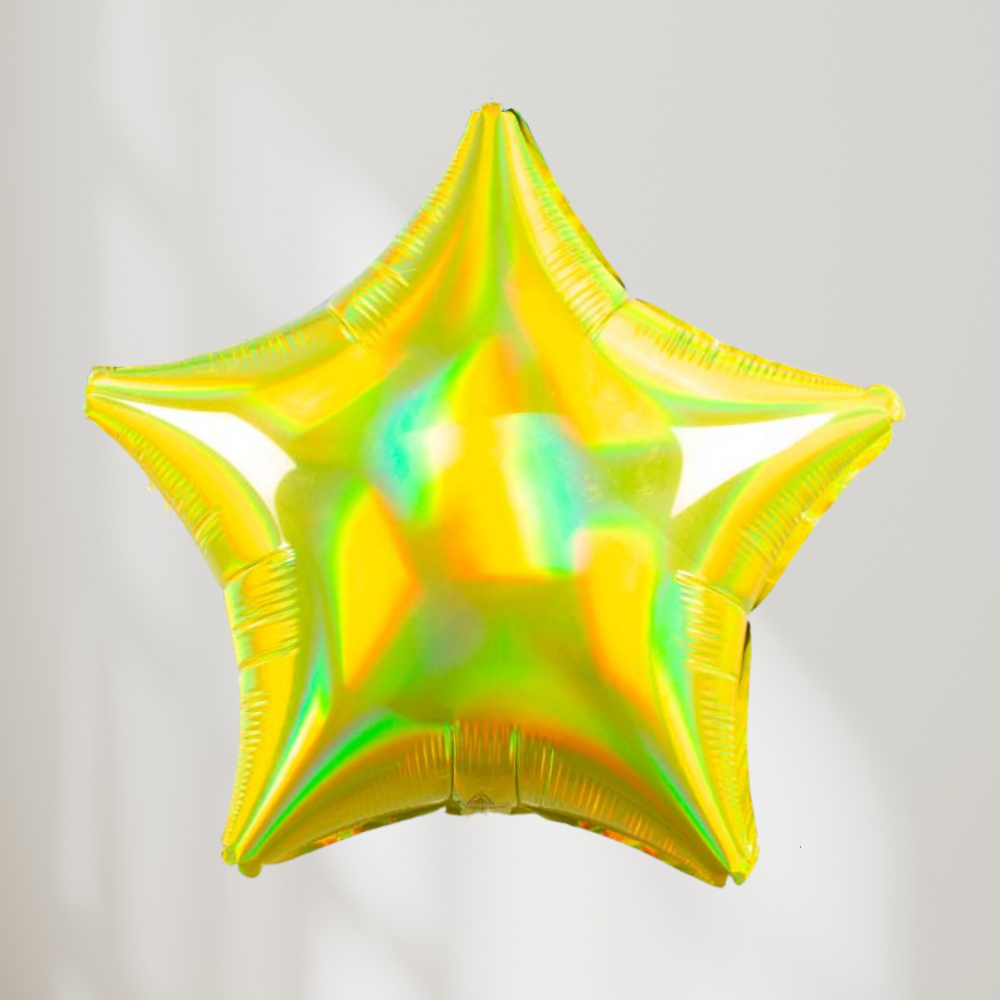 Stjerne Iriserende Gul